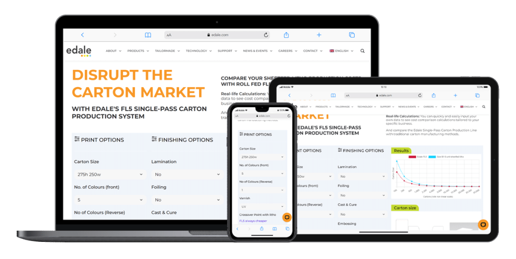 #1 For Industrial Printing & Packaging Machines | Edale